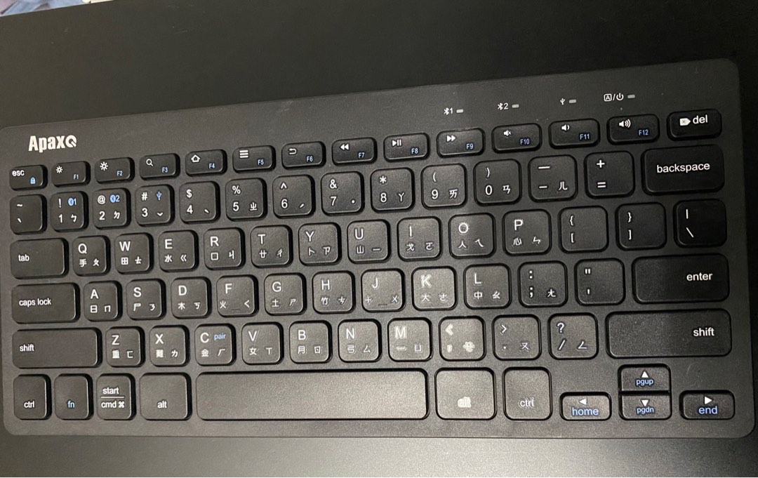 ApaxQ Wireless Keyboard, 電腦＆科技, 電腦周邊及配件, 電腦鍵盤及相關產品 - Carousell