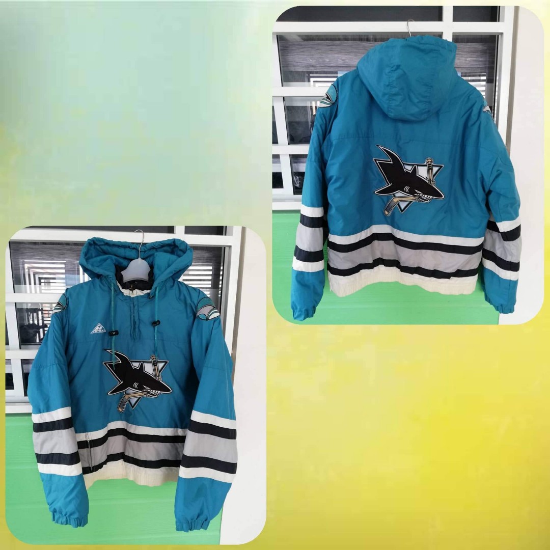 Apex One Vintage Sharks jacket, Women's Fashion, Coats, Jackets and ...