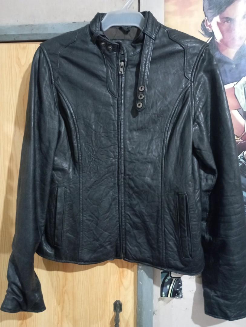 Art Wood Leather Jacket, Men's Fashion, Coats, Jackets and Outerwear on ...