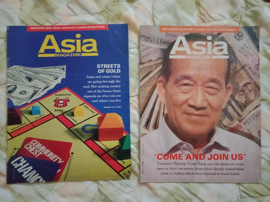 Asia Magazine 1992, Hobbies & Toys, Books & Magazines, Magazines on ...