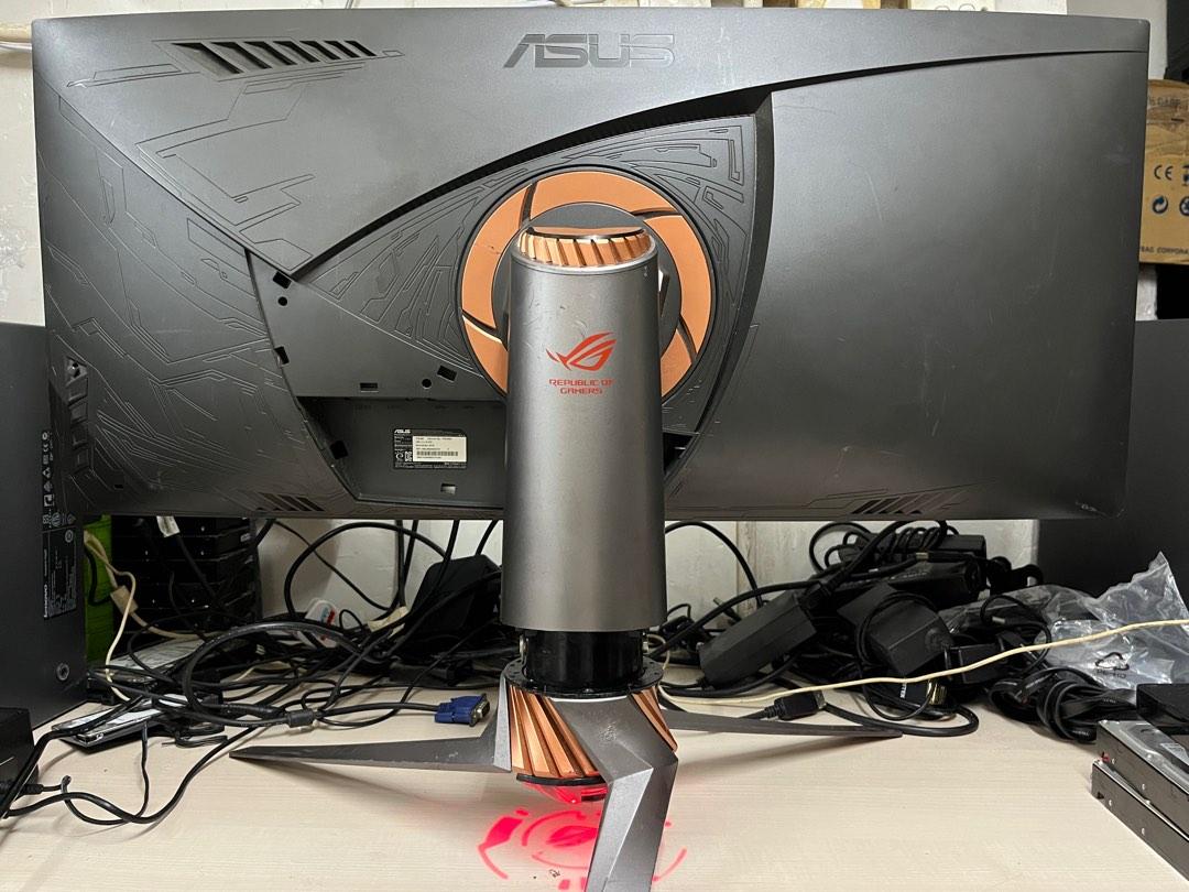 ASUS 34吋 ROG SWIFT PG348Q曲面電 競顯示器，2K准4k 21:9 Ultra-wide QHD (3440x1440 ...