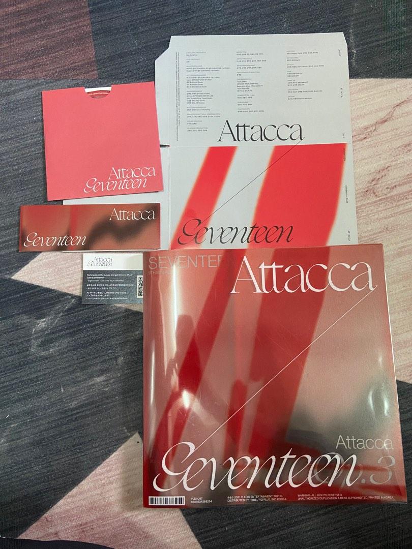 Attaca Album from Seventeen, Hobbies & Toys, Music & Media, CDs & DVDs ...