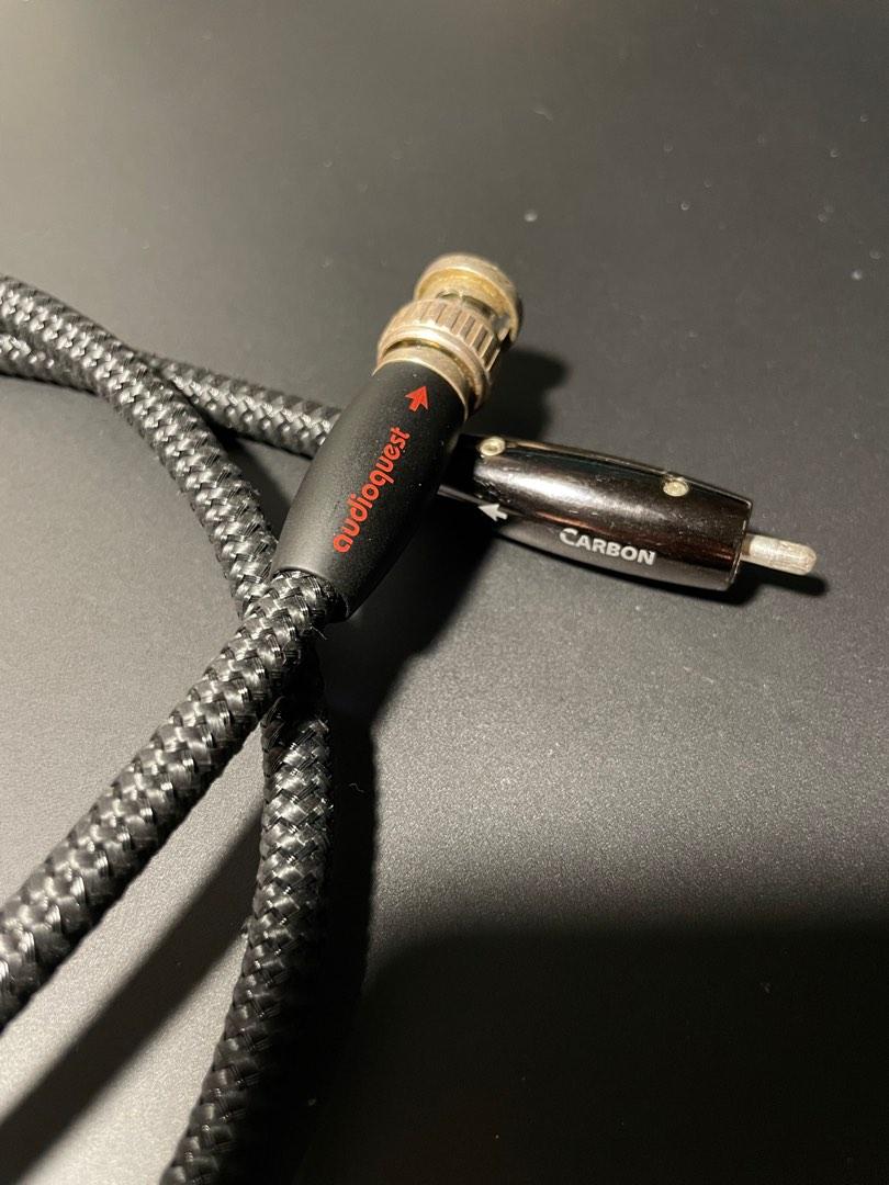 Audioquest Carbon Digital Coaxial Cable RCA to BNC 1 Metre, Audio ...