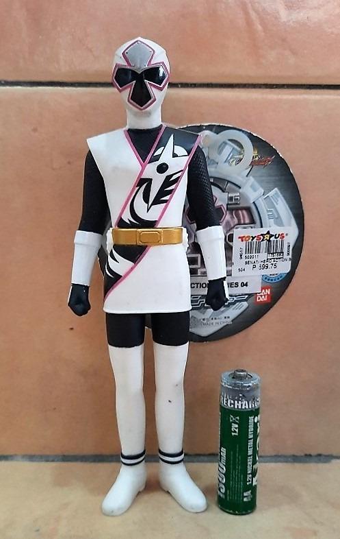 Authentic Bandai POWER RANGERS Shuriken Sentai Ninninger SH SHIRONINGER ...