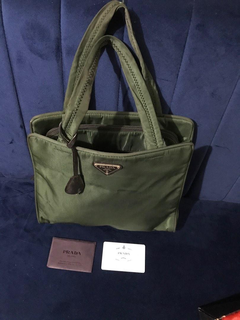 Authentic Prada Bag With Card , Padlock & Key, Luxury, Bags & Wallets ...