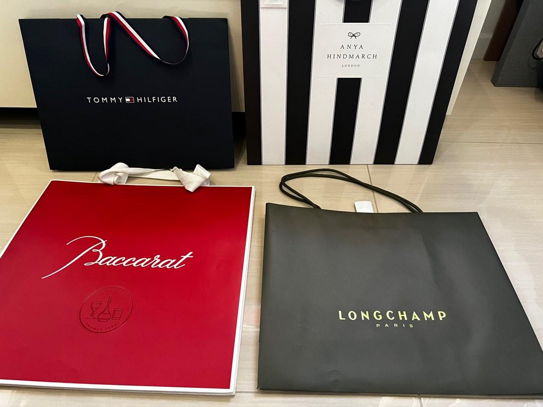 Baccarat Longchamp paper bag, Luxury, Bags & Wallets on Carousell
