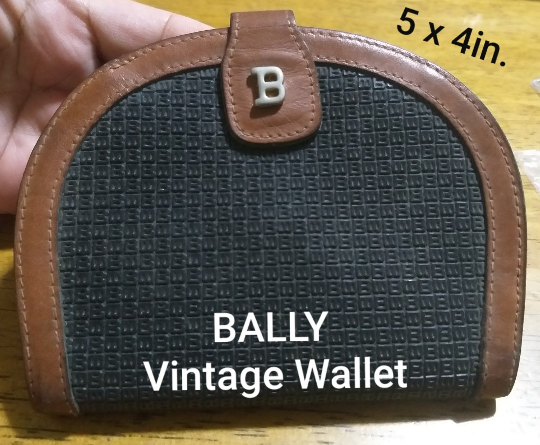 BALLY VINTAGE WALLET, Luxury, Bags & Wallets on Carousell