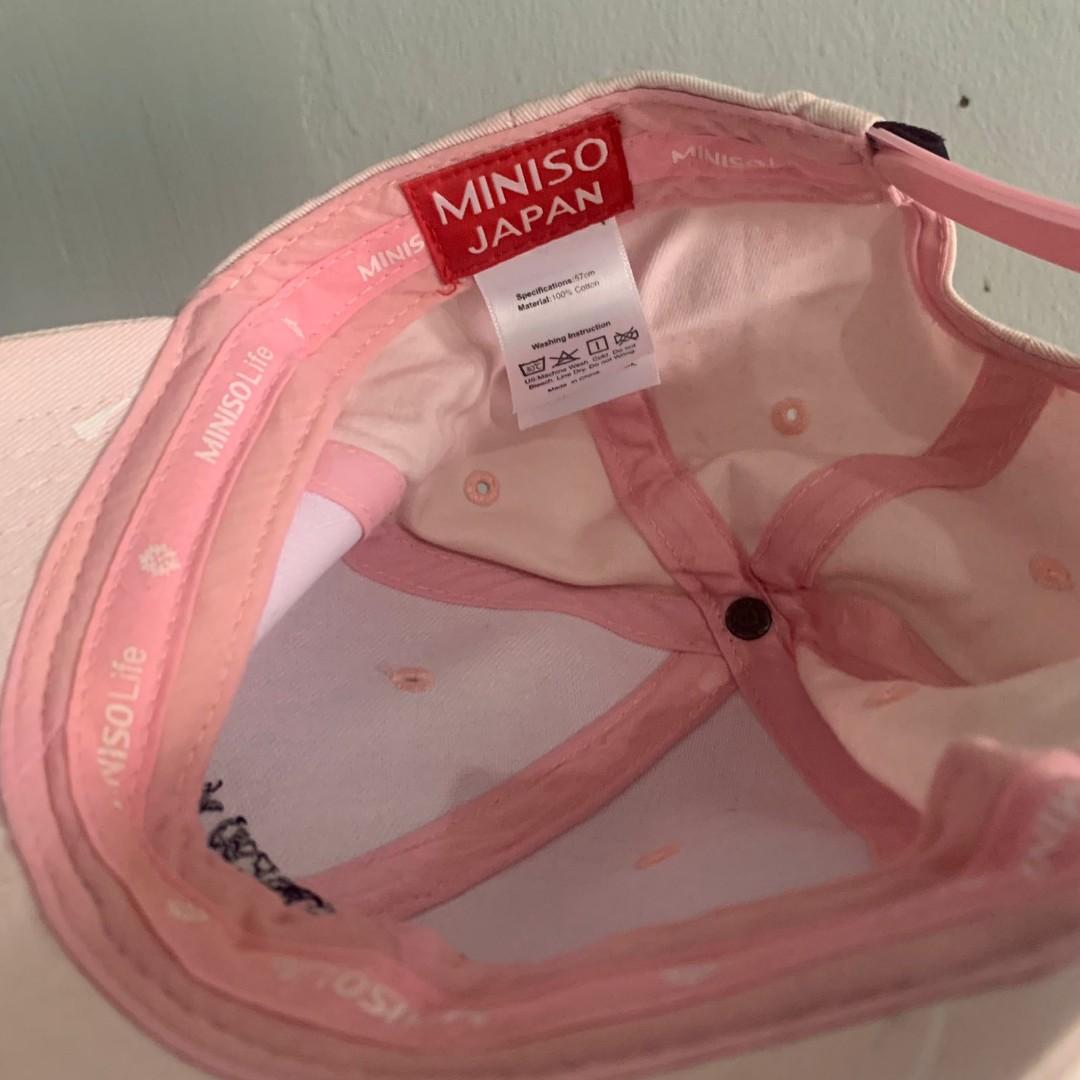 Baseball Cap Miniso Japan, Fesyen Wanita, Aksesoris di Carousell