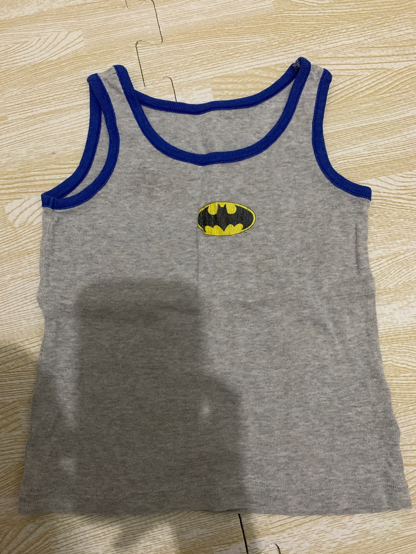 Batman sando, Babies & Kids, Babies & Kids Fashion on Carousell