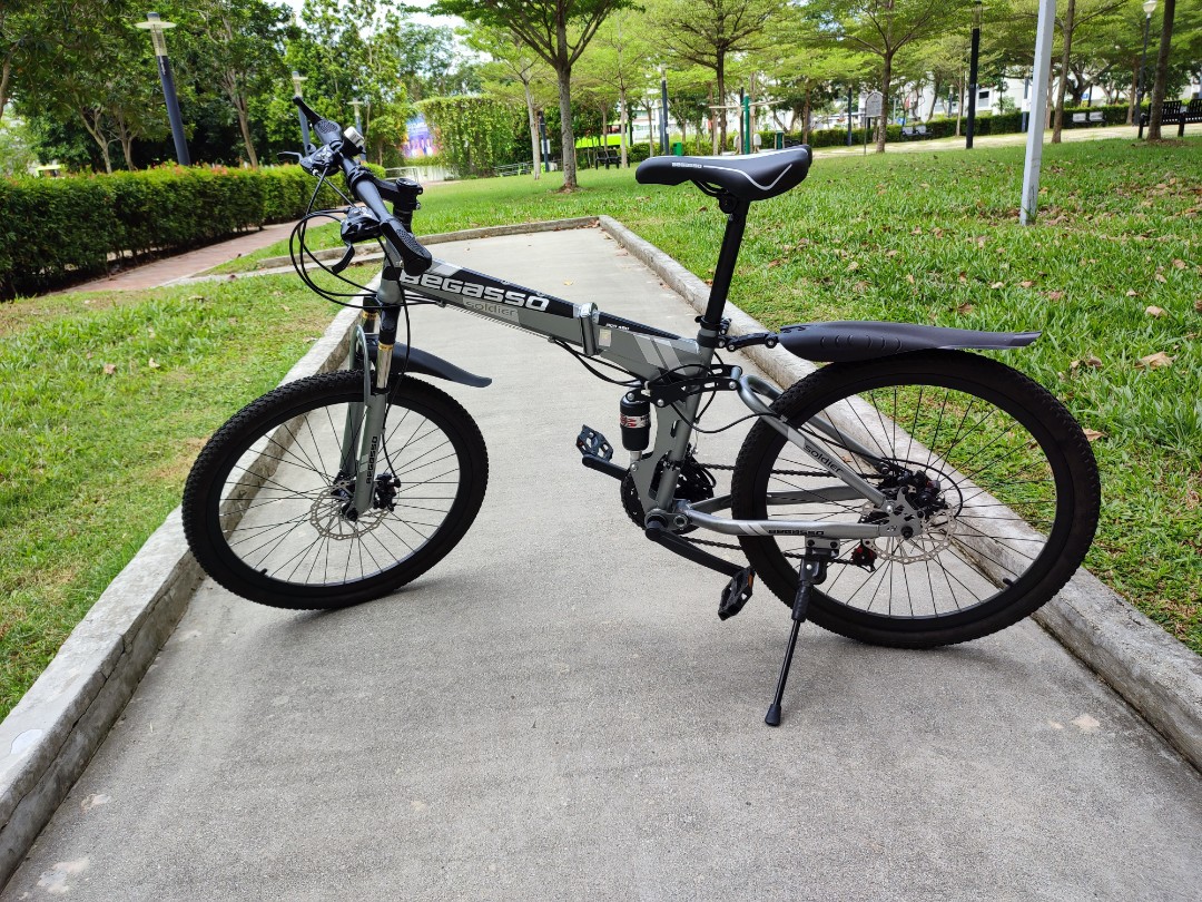 Begasso (BGS 480 Soldier) foldable bike, 24-inch, Sports Equipment ...