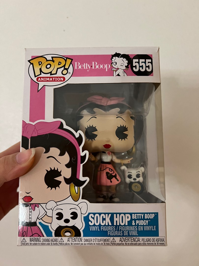 SOCK HOP Betty Boop & Pudgy Funko Pop, Hobbies & Toys, Memorabilia ...