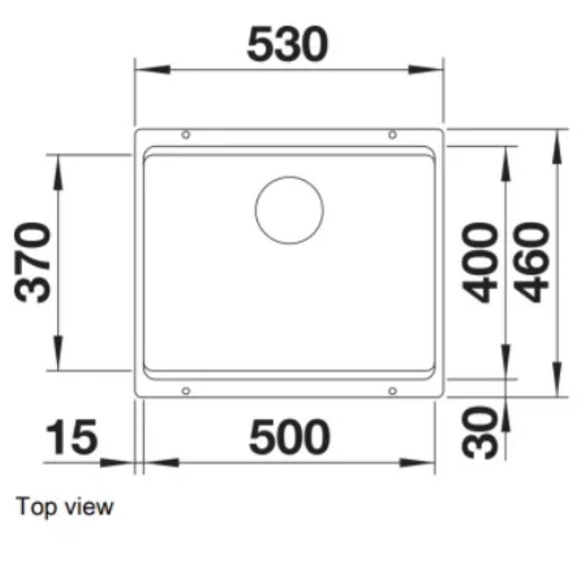 Blanco Etagon 500-U Kitchen Sink With Blanco Linus Mixer Tap Package ...