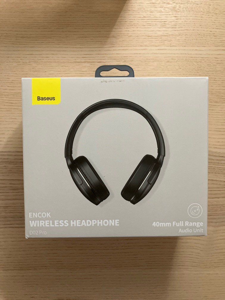 BNIB Baseus Encok Wireless Headphones, Audio, Headphones & Headsets on ...
