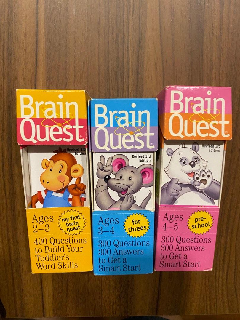 Brain Quest Cards for Age 2 to 5, Hobbies & Toys, Toys & Games on Carousell