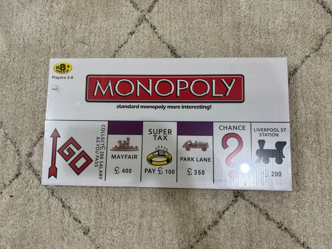 Brand New Monopoly Board Game (Standard), Hobbies & Toys, Toys & Games ...