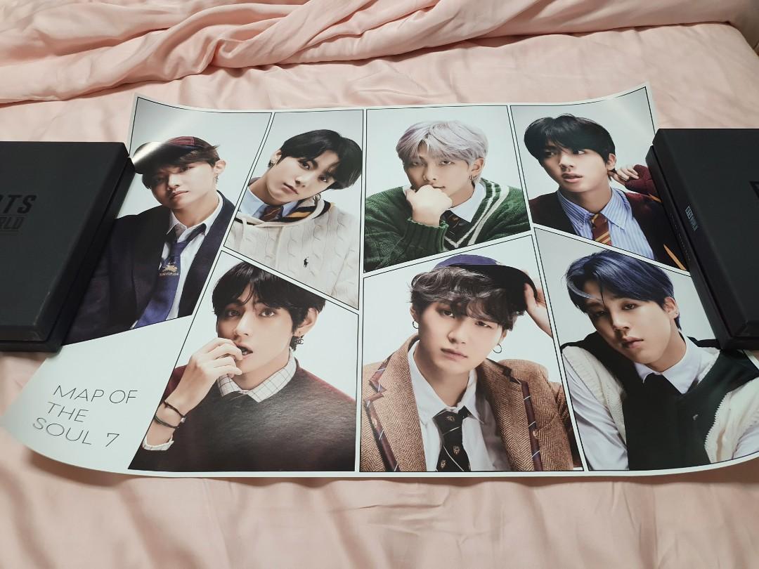 BTS MOTS7 POSTERS, Hobbies & Toys, Memorabilia & Collectibles, K-Wave ...