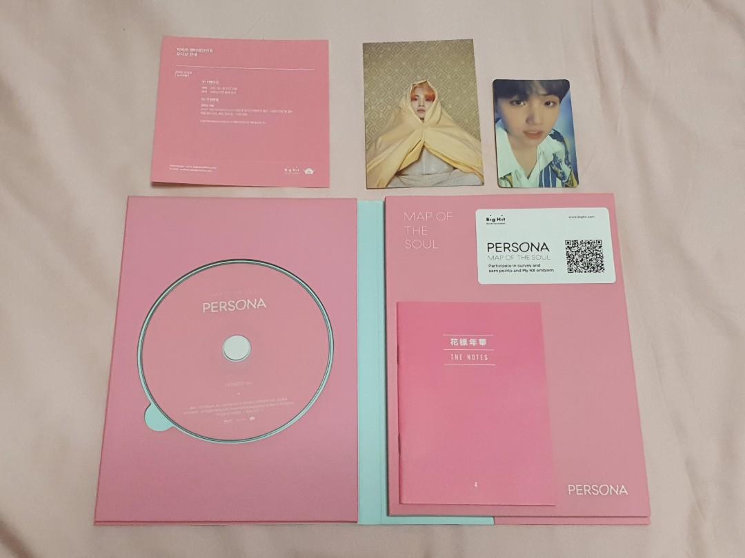 BTS MAP OF THE SOUL PERSONA Album, Hobbies & Toys, Memorabilia ...