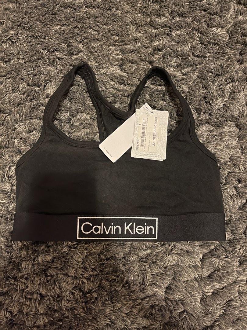Calvin Klein Sports Bra, Women's Fashion, New Undergarments ...