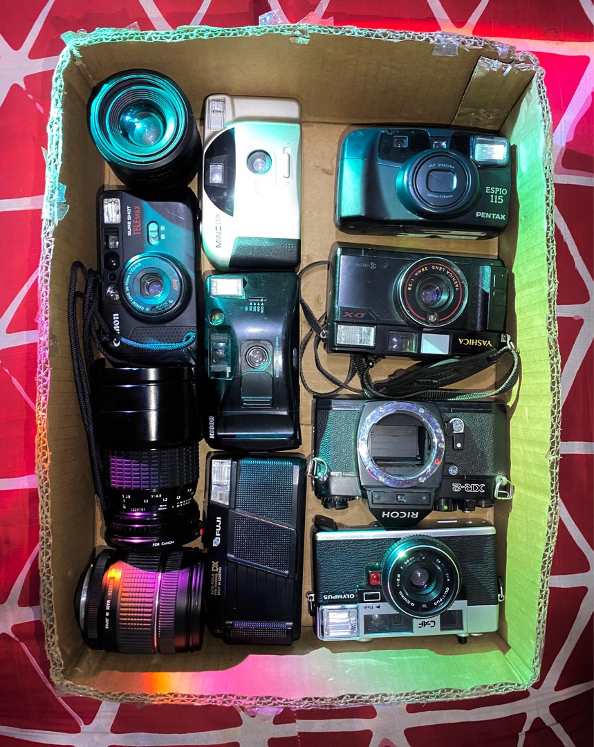 CAMERA LOT 1 BUNDLE FOR SALE!, Photography, Cameras on Carousell