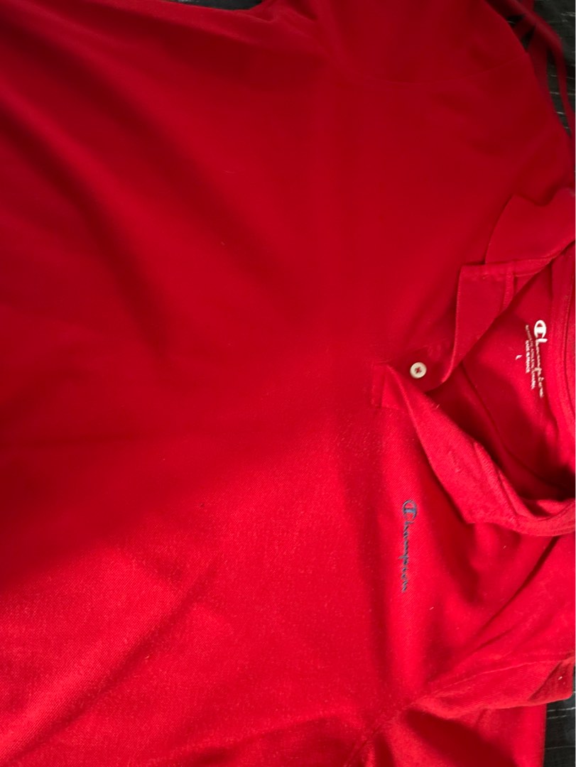 Champion Polo Tee, Men's Fashion, Tops & Sets, Tshirts & Polo Shirts on ...