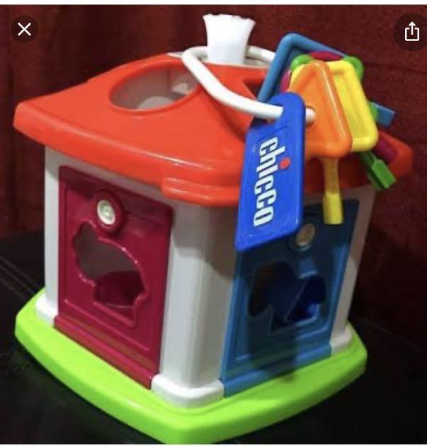 Chicco animal & shape sorter with keys, Hobbies & Toys, Toys & Games on ...