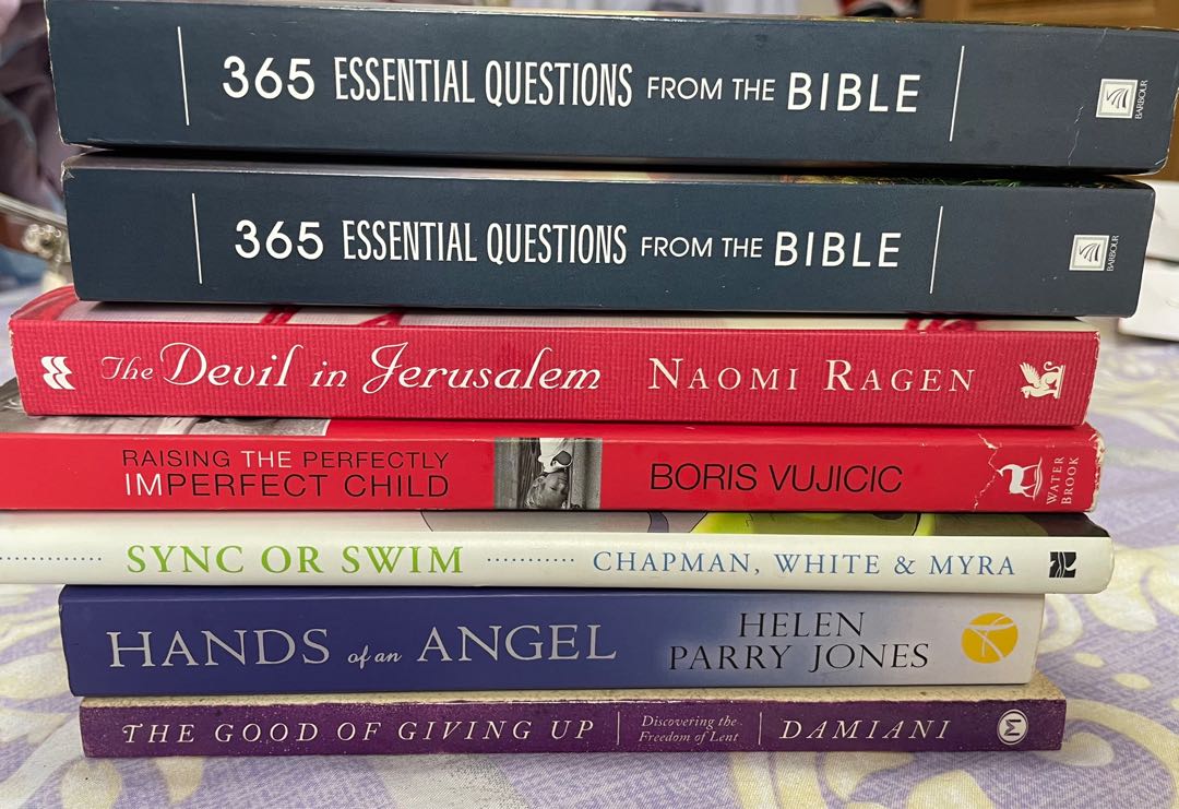 Christian Books - $30 for all, Hobbies & Toys, Books & Magazines, Religion Books on Carousell