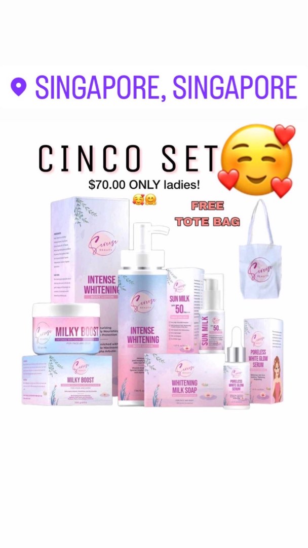 Seresse CINCO SET, Beauty & Personal Care, Face, Face Care on Carousell