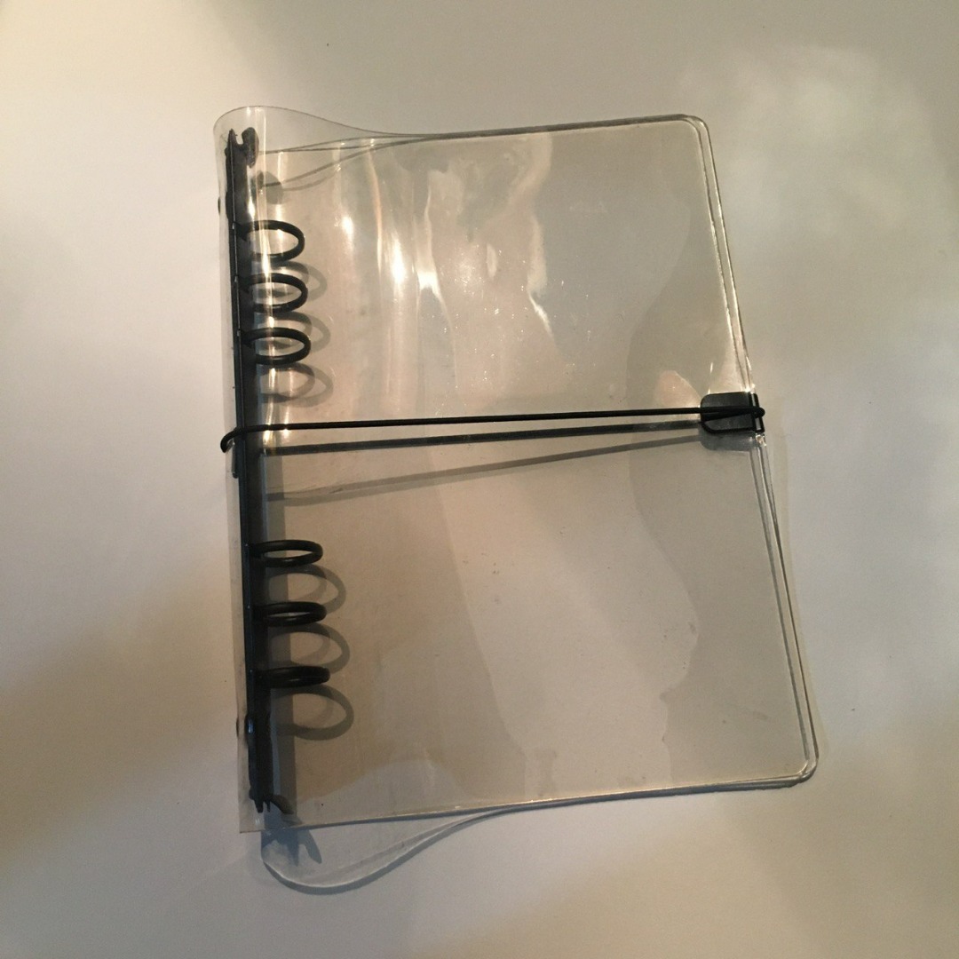 CLOTH & PAPER A5 Vinyl Ring Planner in Clear | ALBOEFS, Hobbies & Toys ...