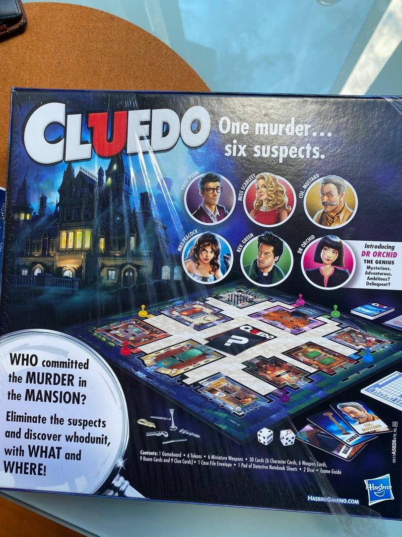 Cluedo Board Games Kids Family, Hobbies & Toys, Toys & Games on Carousell
