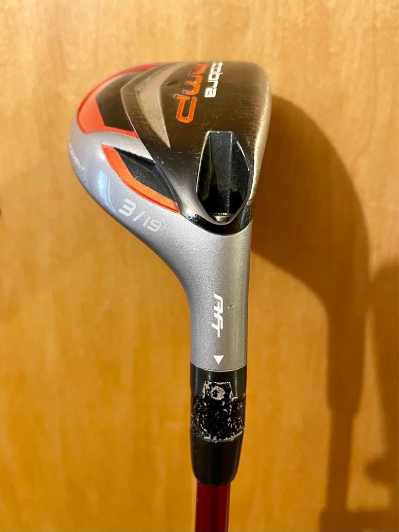 Cobra AMP Golf Hybrid 3 (19 degree loft) + Tour AD Shaft, Sports ...