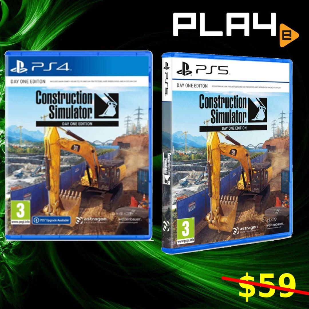 Construction Simulator Day One Edition Brand New (PS4/PS5), Video ...