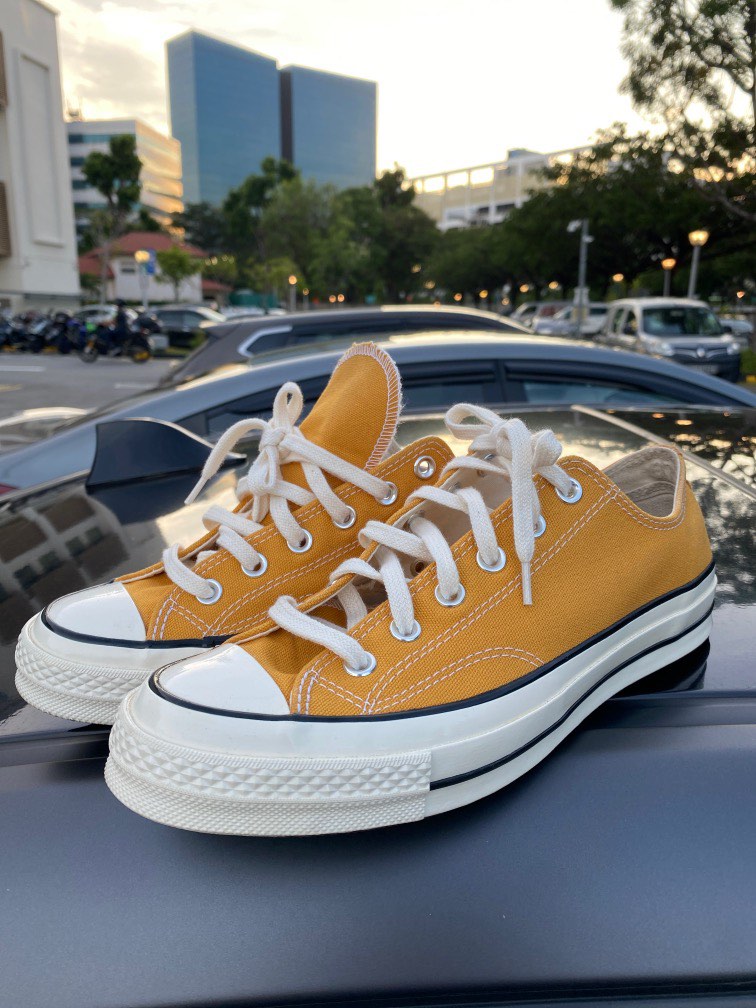 Converse Chuck Taylor 70 mustard, Men's Fashion, Footwear, Sneakers on ...