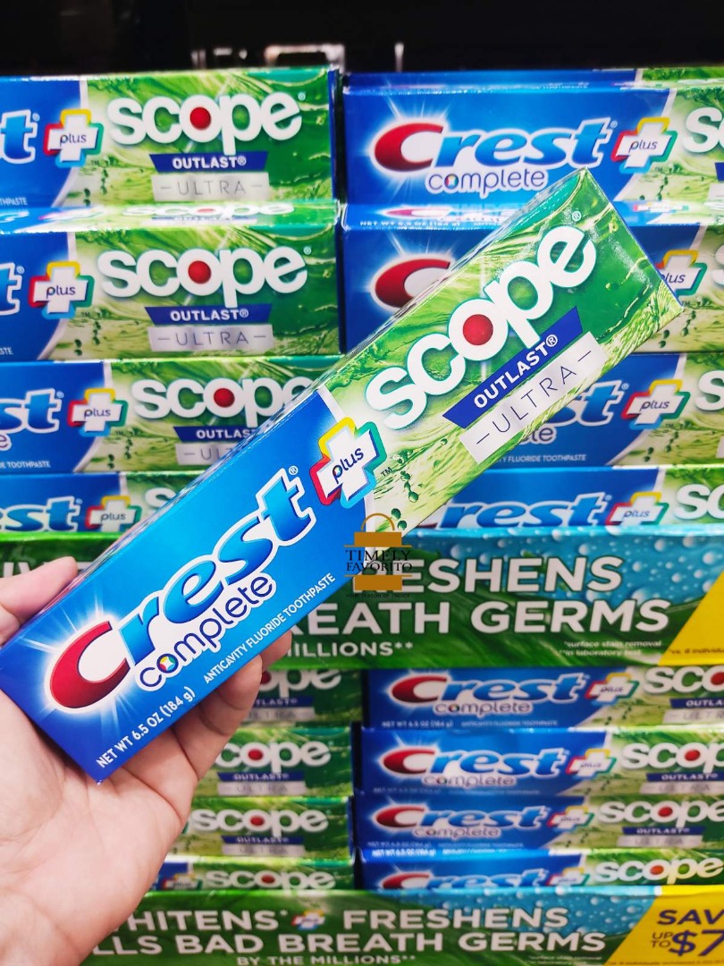 Crest Complete Plus Scope Outlast Ultra Toothpaste 184g, Beauty ...