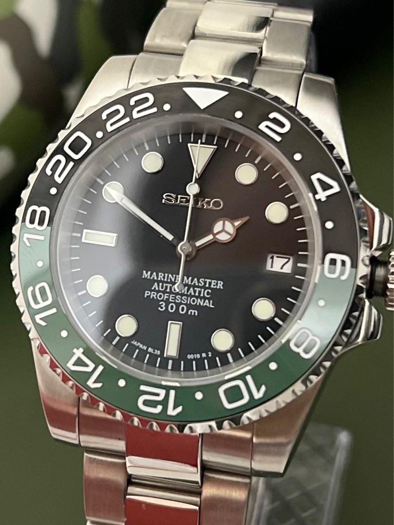 Custom Seiko Sprite (NH35A auto movement), Luxury, Watches on Carousell