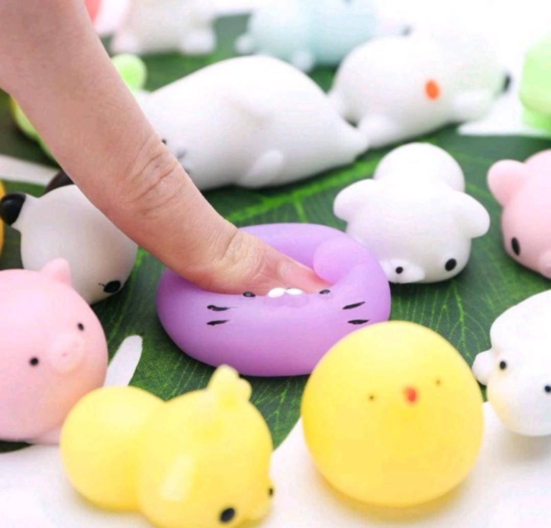 Cute mochi animal squishy, Hobbies & Toys, Toys & Games on Carousell