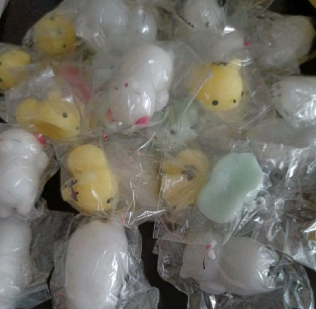 Cute mochi animal squishy, Hobbies & Toys, Toys & Games on Carousell