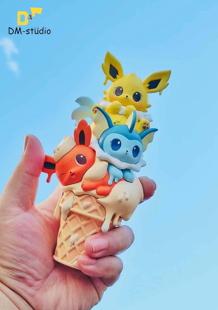 DaiMeng Studio - Pokemon Ice Cream Series 09 - Three Scoops Eevee ...