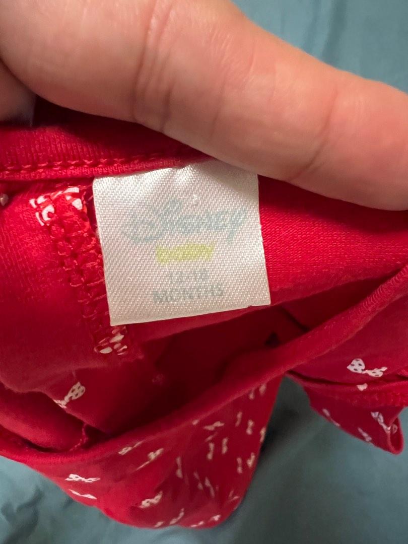 Disney Baby Mickey Mouse Red Sleeveless and Short Set, Babies & Kids ...