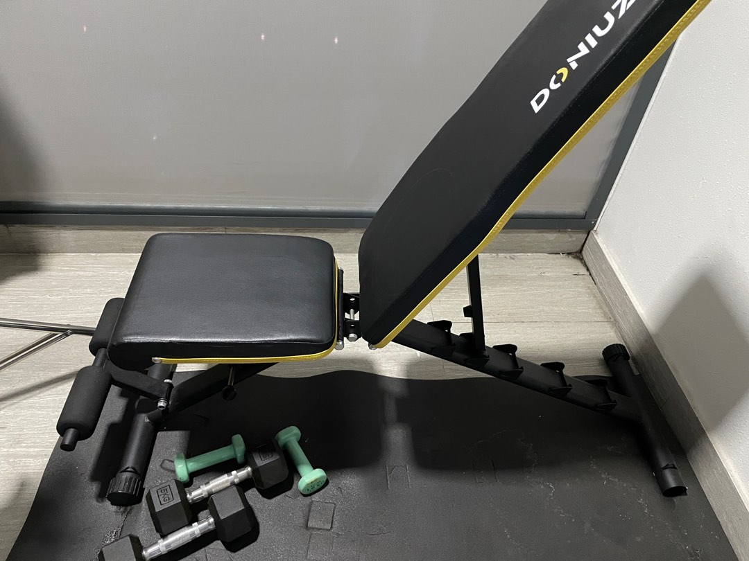 DONIUZ bench press, Sports Equipment, Exercise & Fitness, Weights ...