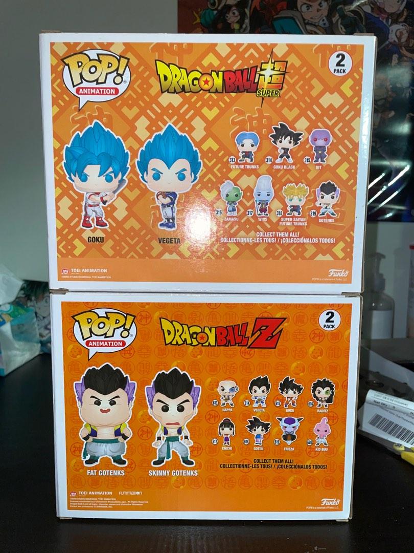 Dragon Ball Super / Dragon Ball Z 2 Pack Funko Pop Set - Failed Fusions ...
