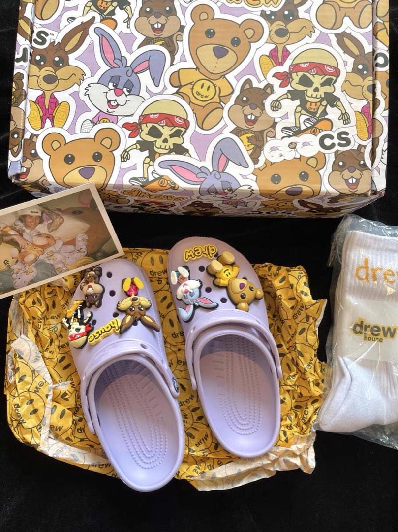 DREW HOUSE X CROCS The Classic Clogs, Men's Fashion, Footwear ...