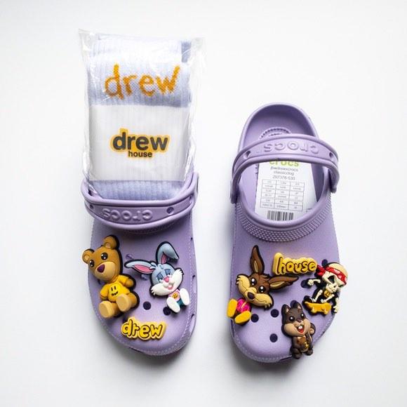 DREW HOUSE X CROCS The Classic Clogs, Men's Fashion, Footwear ...
