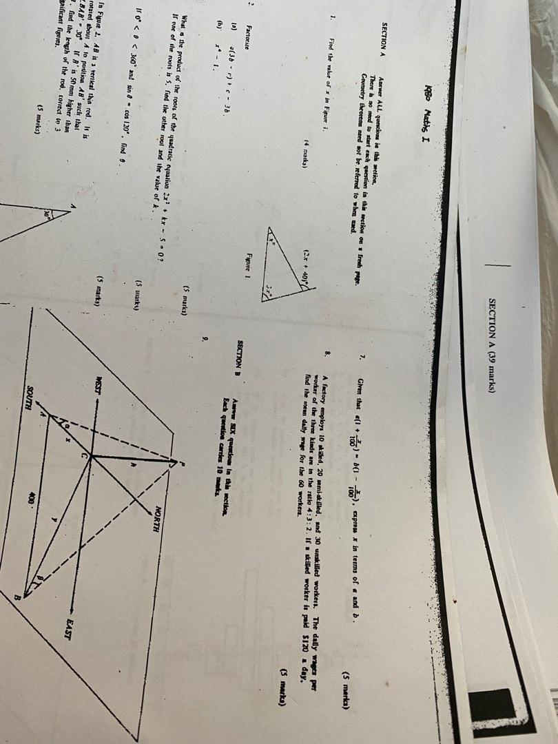 DSE 舊書 數學 M1 AL Past Paper BAFs Account 練習, 興趣及遊戲, 書本 & 文具, 教科書 - Carousell