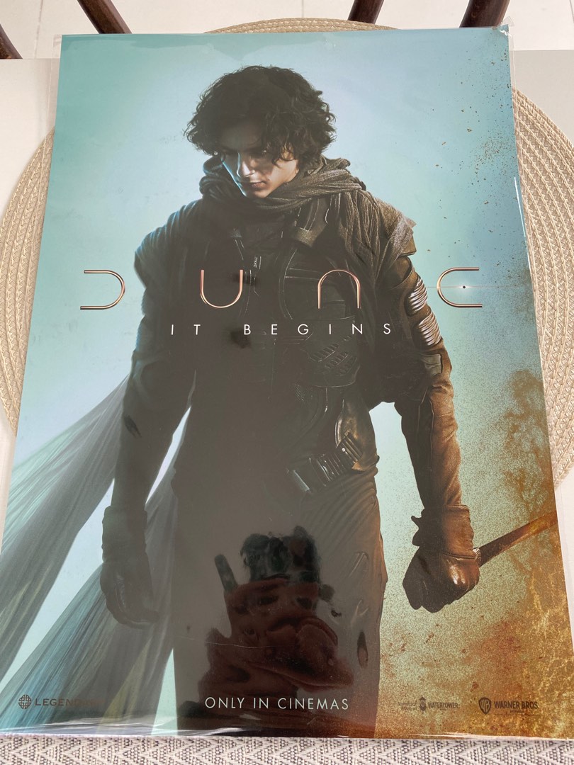 DUNE poster, Hobbies & Toys, Memorabilia & Collectibles, Fan ...