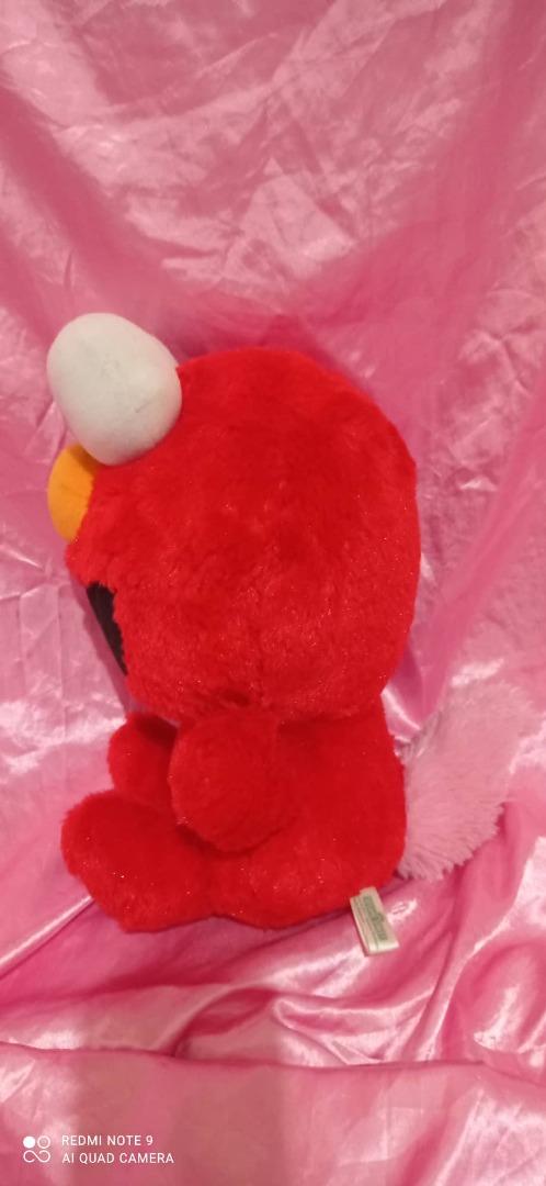 Elmo Pink tail Sesame street Big Plush 14", Hobbies & Toys, Toys ...