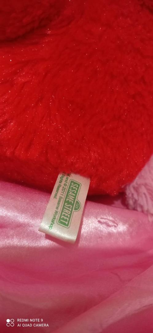 Elmo Pink tail Sesame street Big Plush 14", Hobbies & Toys, Toys ...