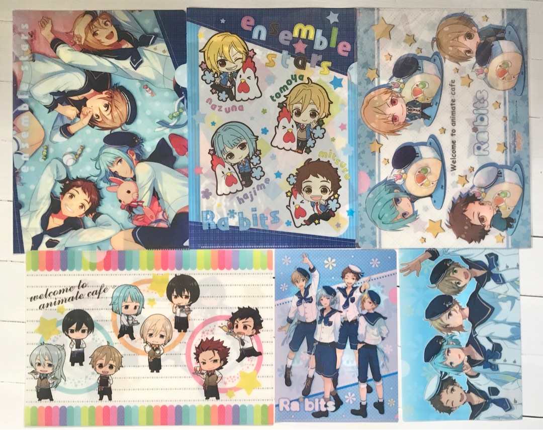 Ensemble stars ra*bits folders mitsuru tenma nazuna nito hajime shino ...