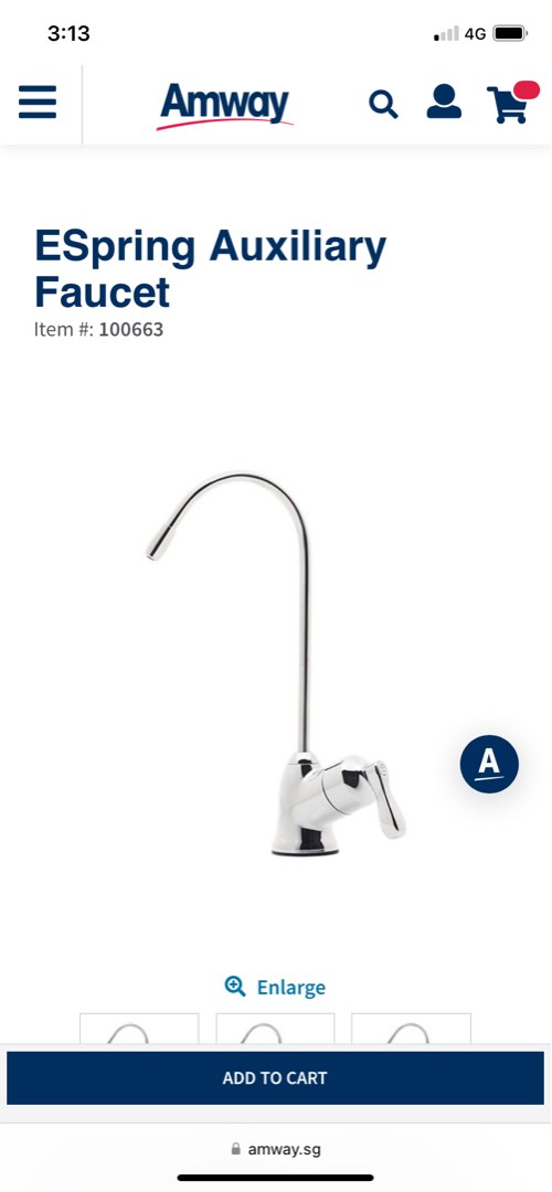 ESpring Faucet (Brand New), TV & Home Appliances, Kitchen Appliances ...