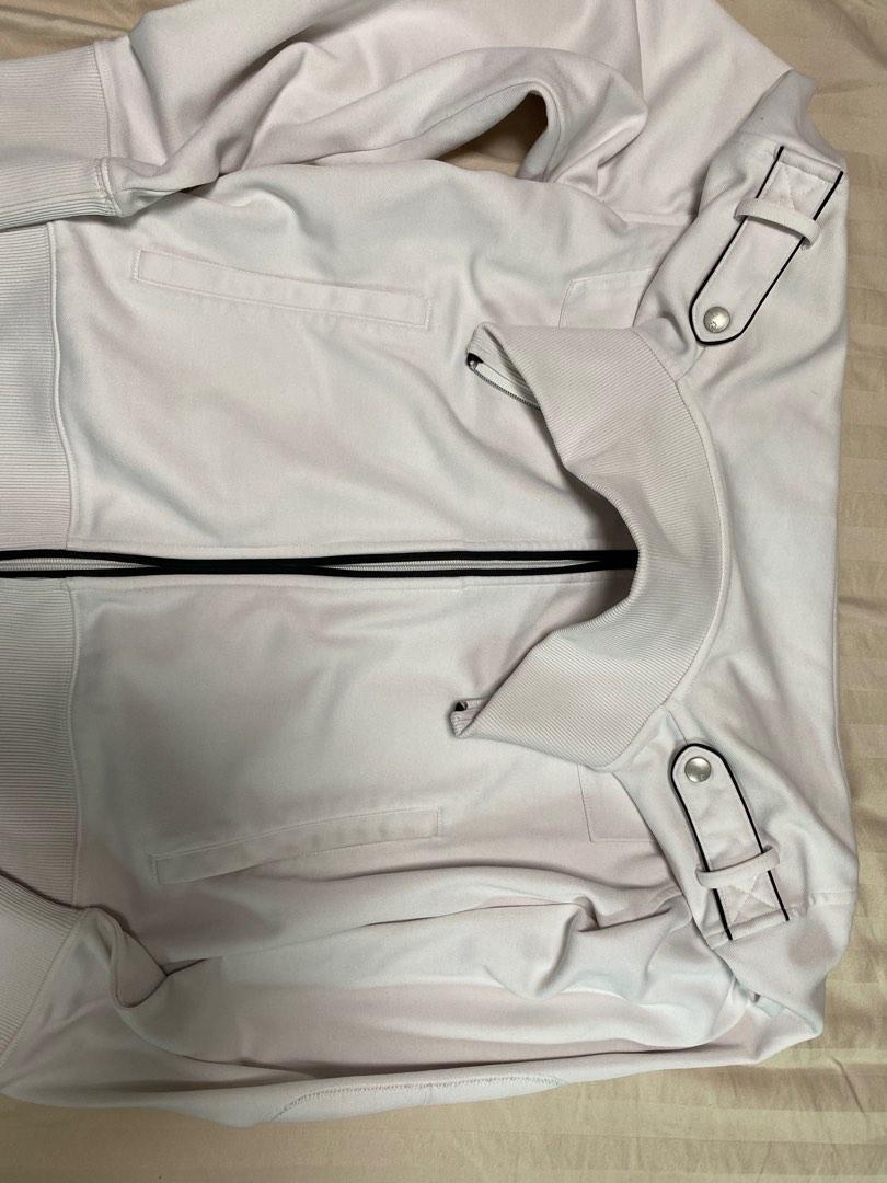 Express bomber jacket white, Men's Fashion, Coats, Jackets and ...