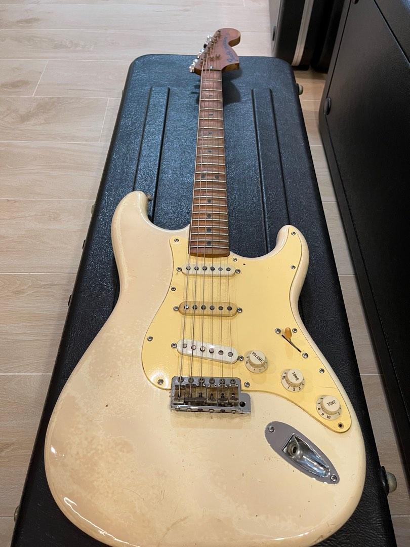 Fender Partscaster Strat with original 70s bullet truss rod neck ...